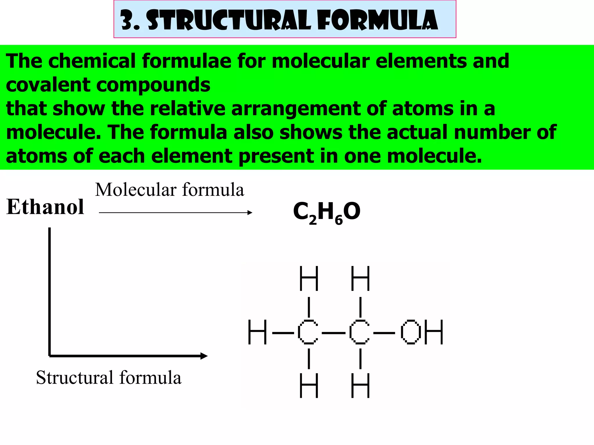 Chemical Formulae | PPT