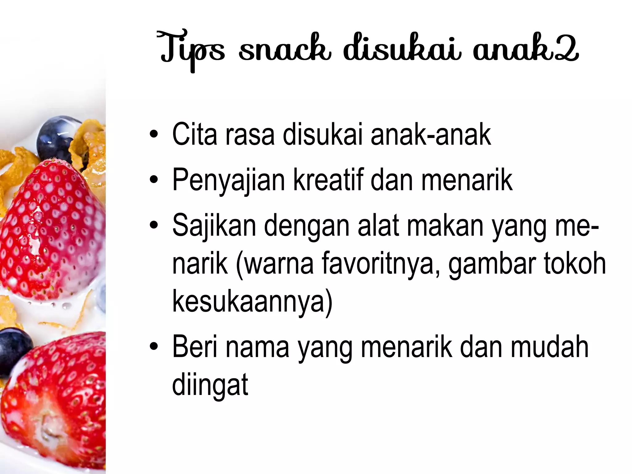 Formula makanan anak sekolah | PDF