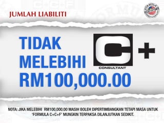 Formula Zero Liability C+C+F | PPT