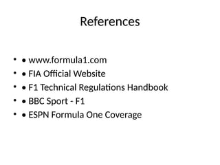 Formula_One_Presentation - Formula one-pinnacle of motor racing | PPT