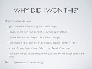 FormulaPi Programming Challenge Autonomous Cars | PPT