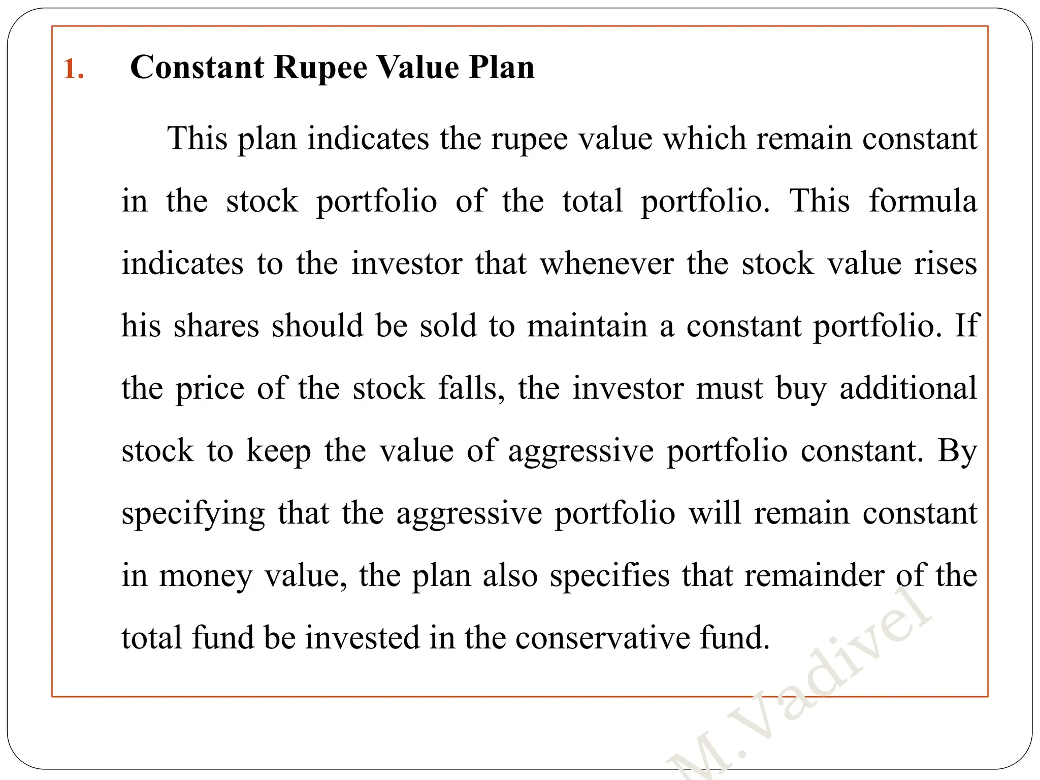 Formula Plans in portfolio management Selection | PPTX