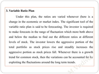 Formula Plans in portfolio management Selection | PPTX