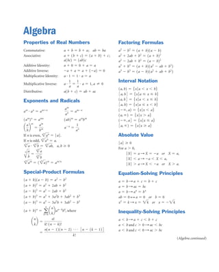 Formular | PDF | Physics | Science