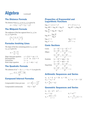 Formular | PDF | Physics | Science