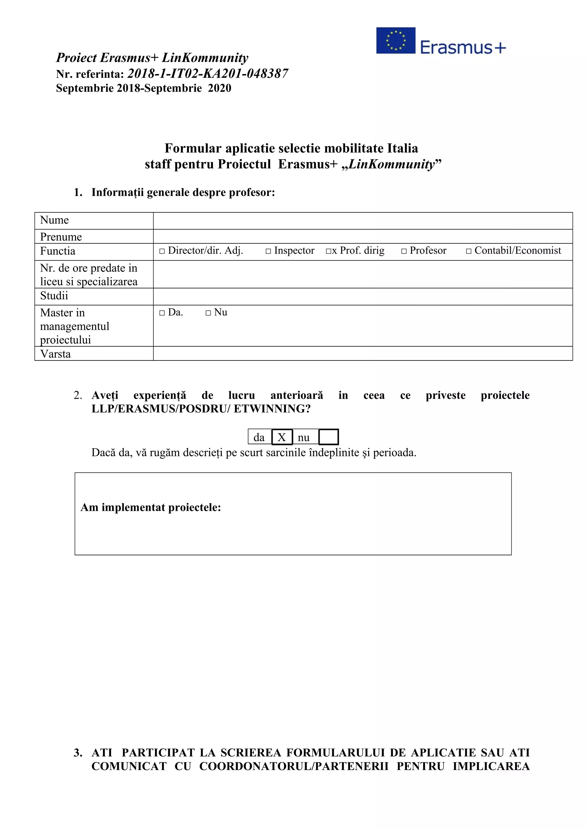 Formular aplicatie IT-m1 | DOC