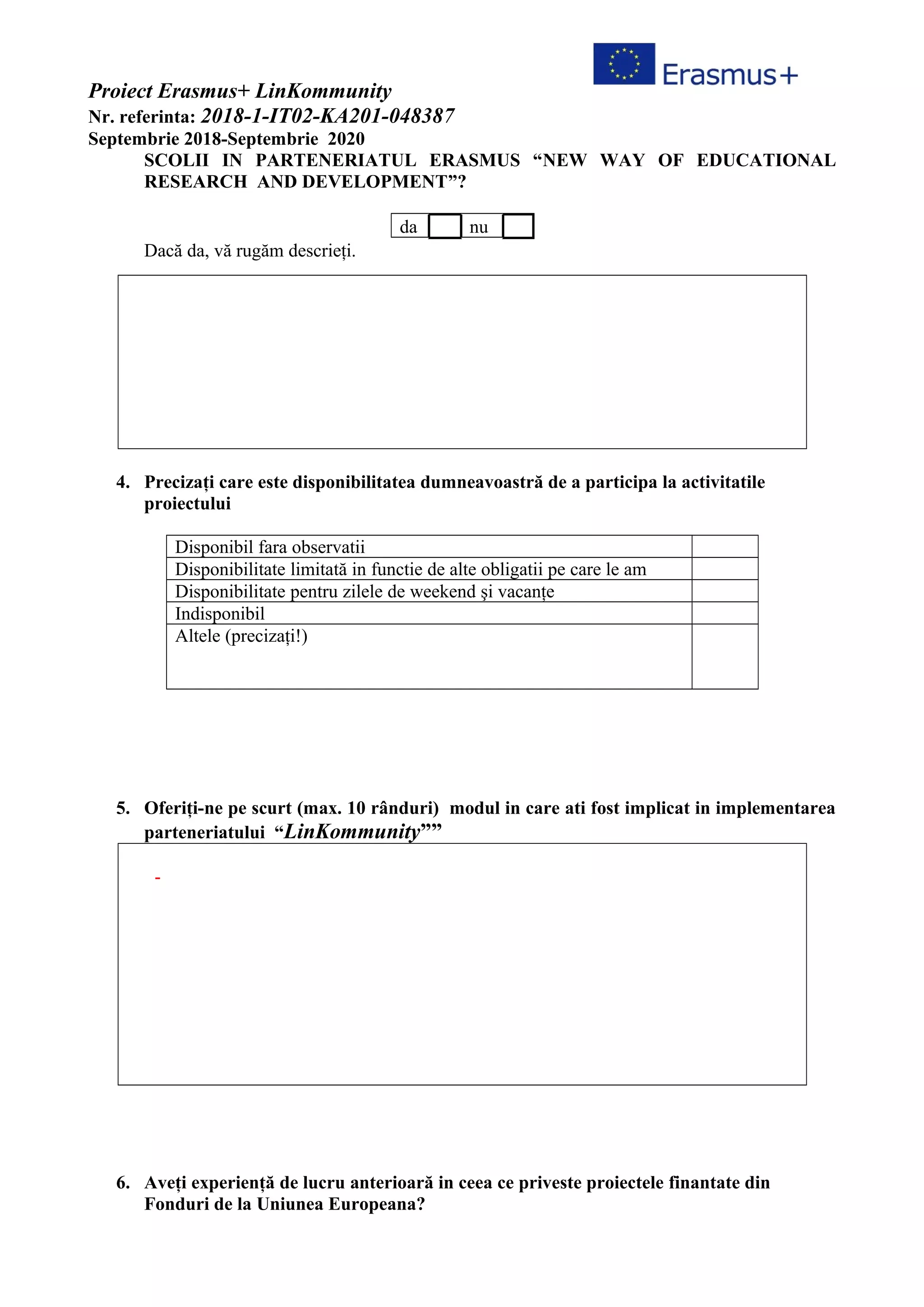 Formular aplicatie IT-m1 | DOC
