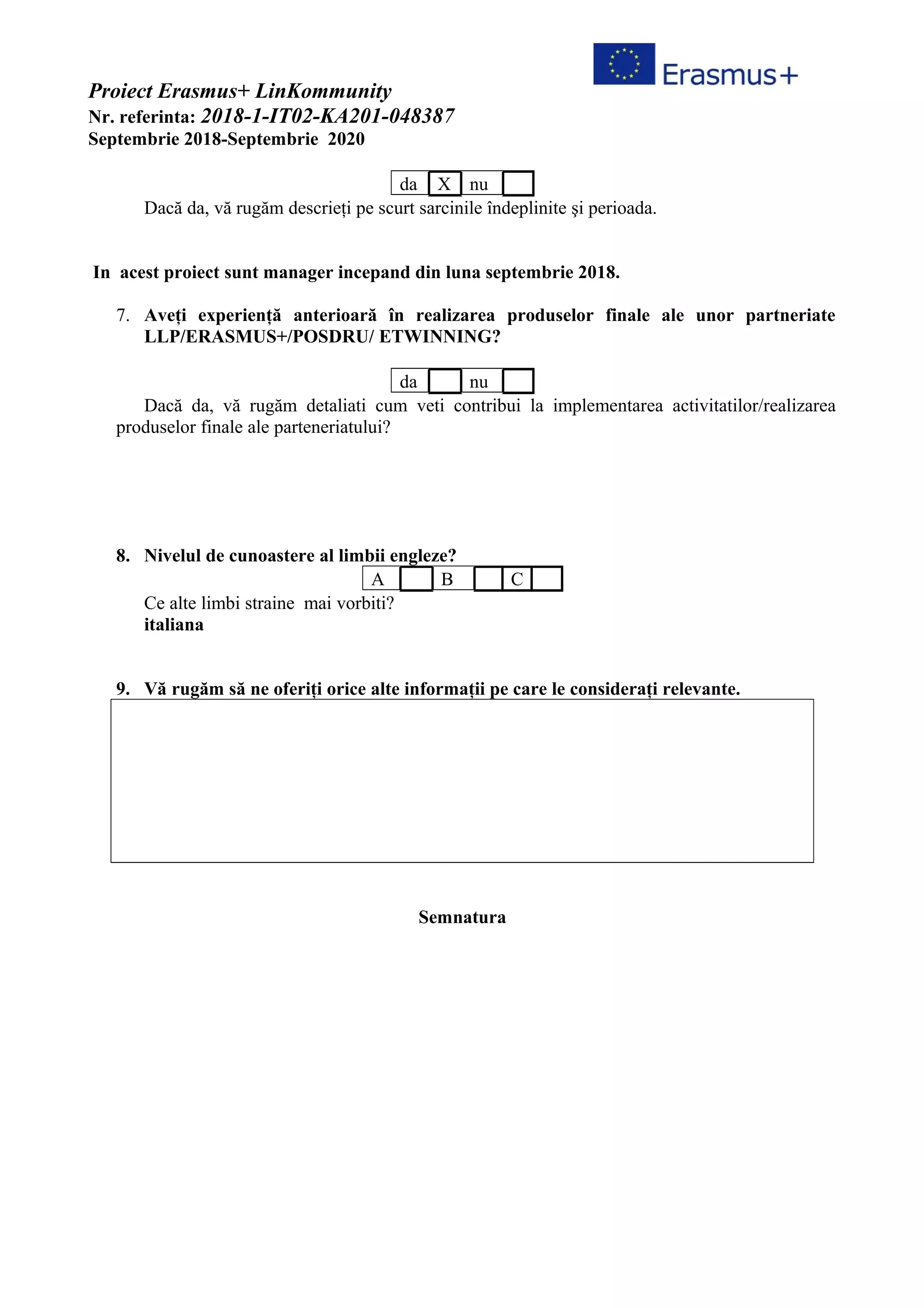 Formular aplicatie IT-m1 | DOC