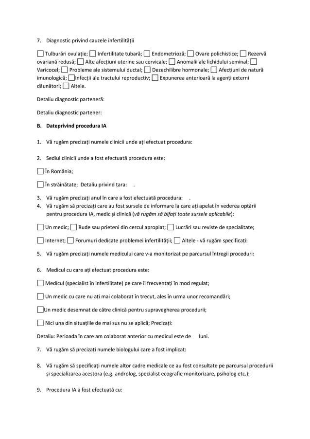 Formular chestionar feedback ia | PDF