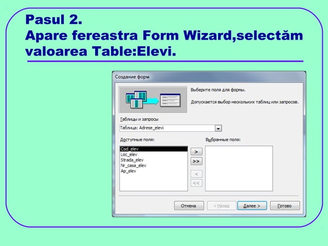 Formulare acces | PPT
