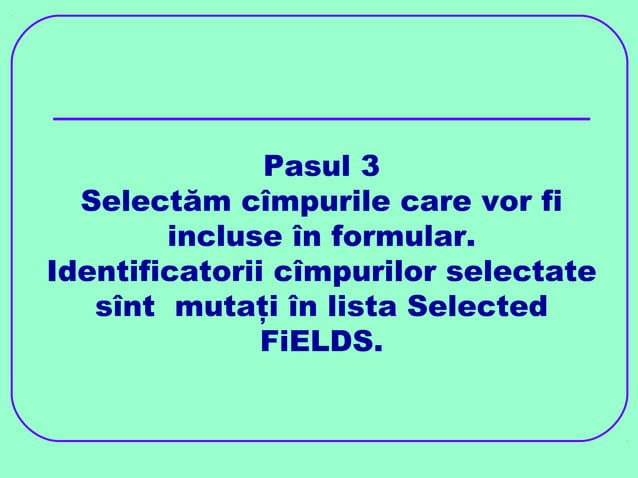 Formulare acces | PPT