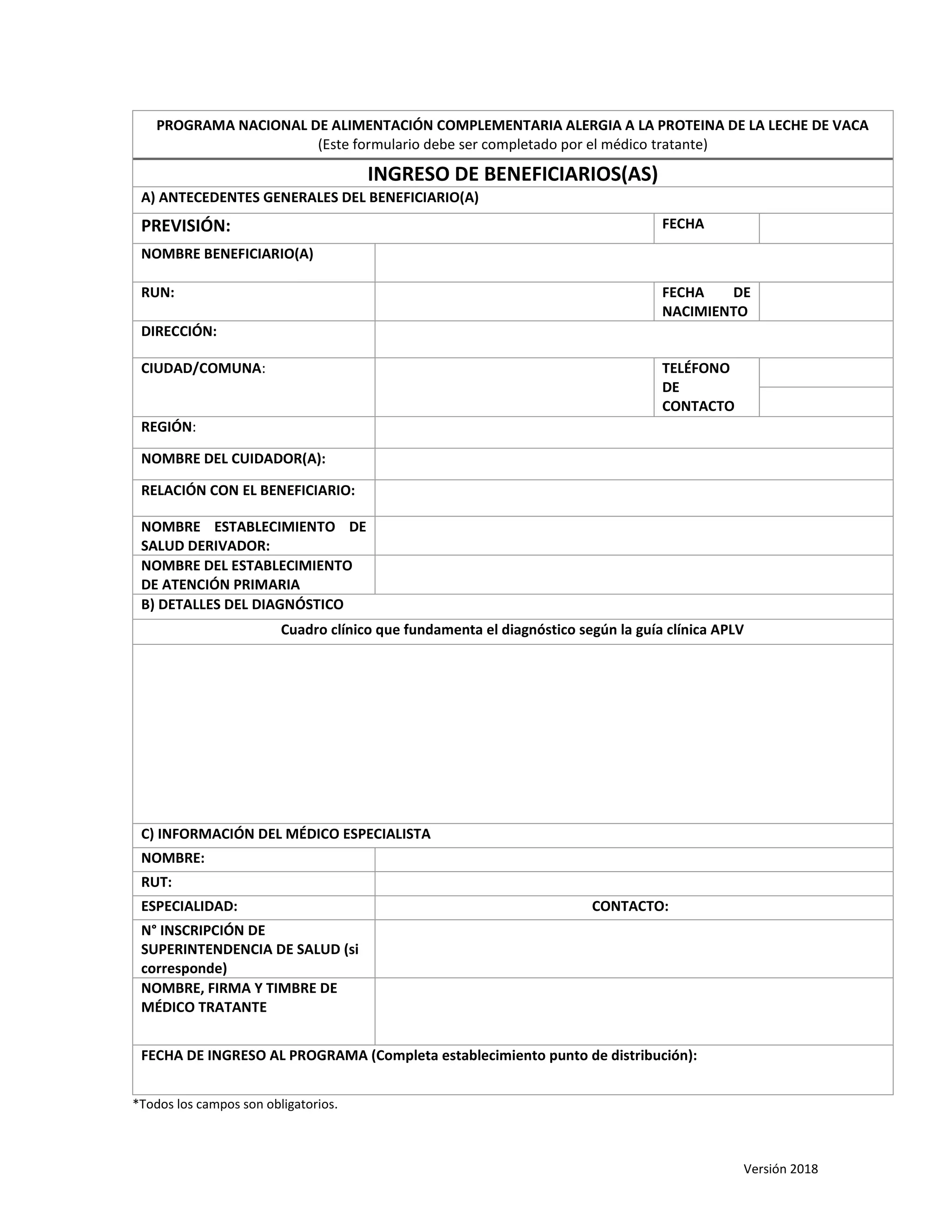 Formulario de-ingreso-al-pnac-aplv | PDF