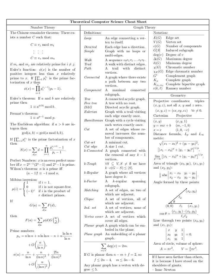 Formulario de matematicas