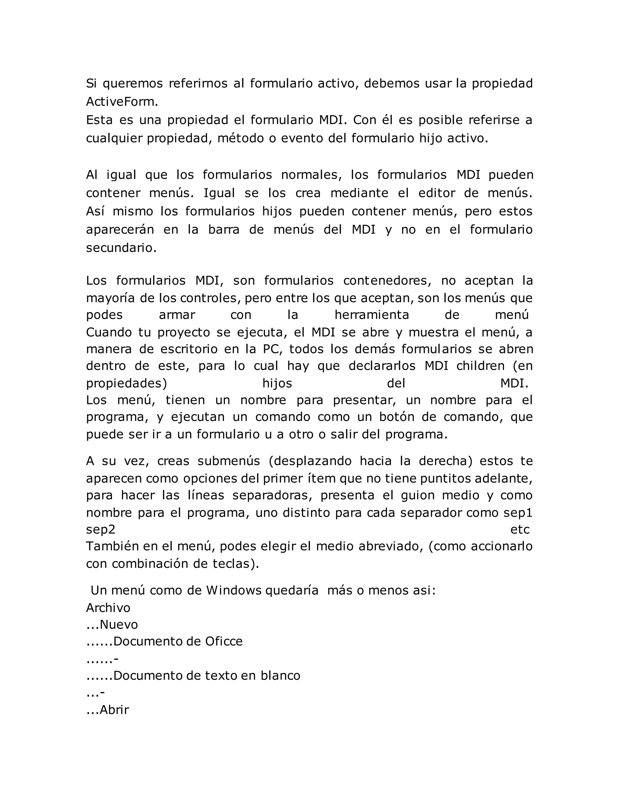 Formulario mdi | DOCX