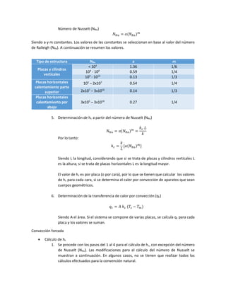 Transferencia de calor por convección y radiación | DOCX