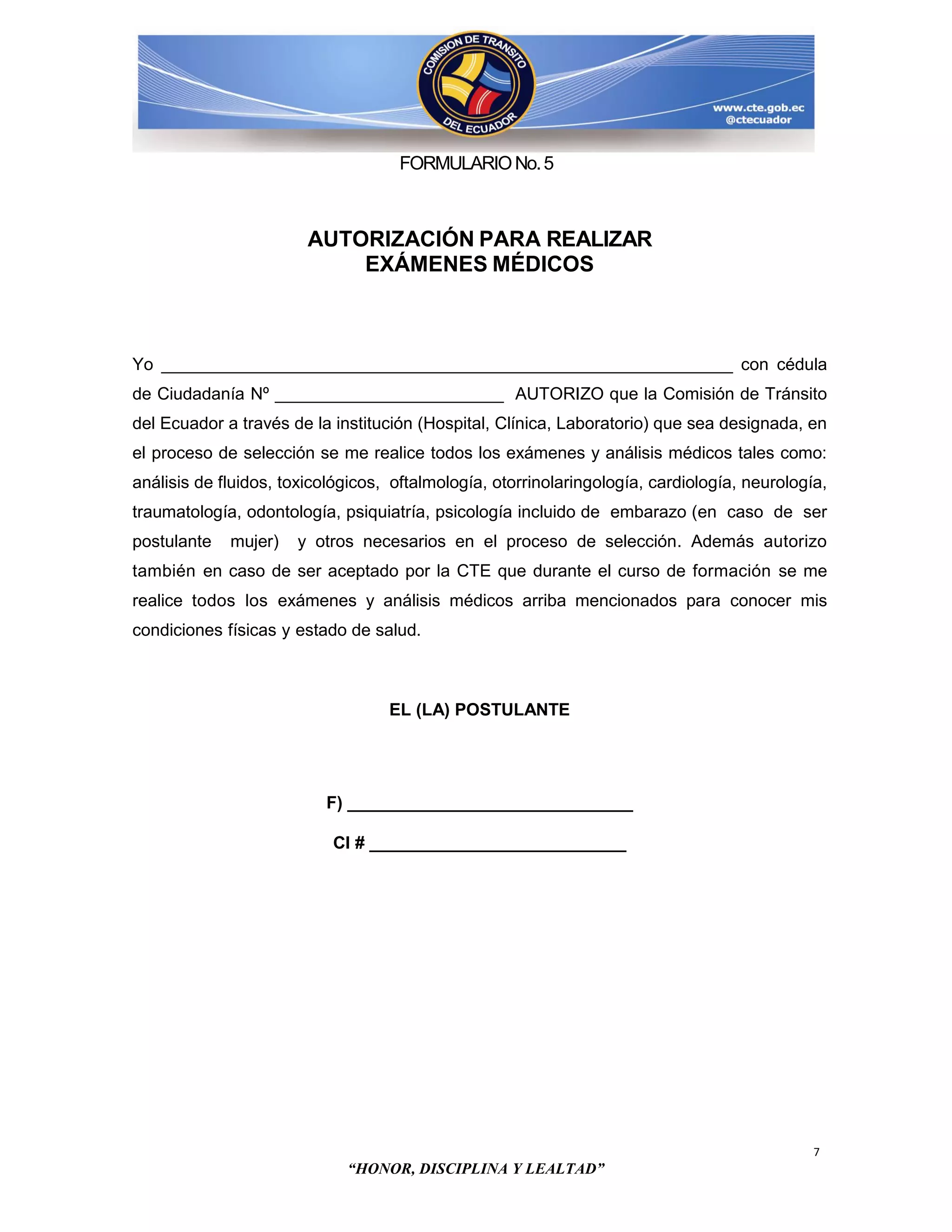 Formularios cte | PDF