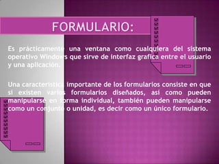 Formularios En Visual Fox Pro | PPSX