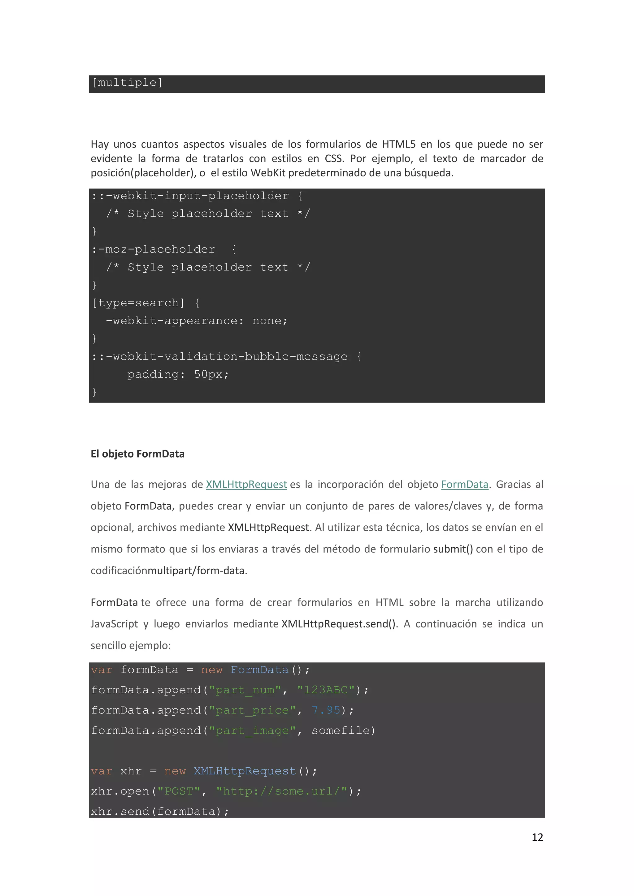 Formularios html5 | PDF