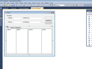 Formularios vb new | PPTX