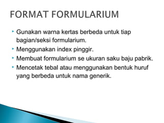 Formularium 2 | PPT