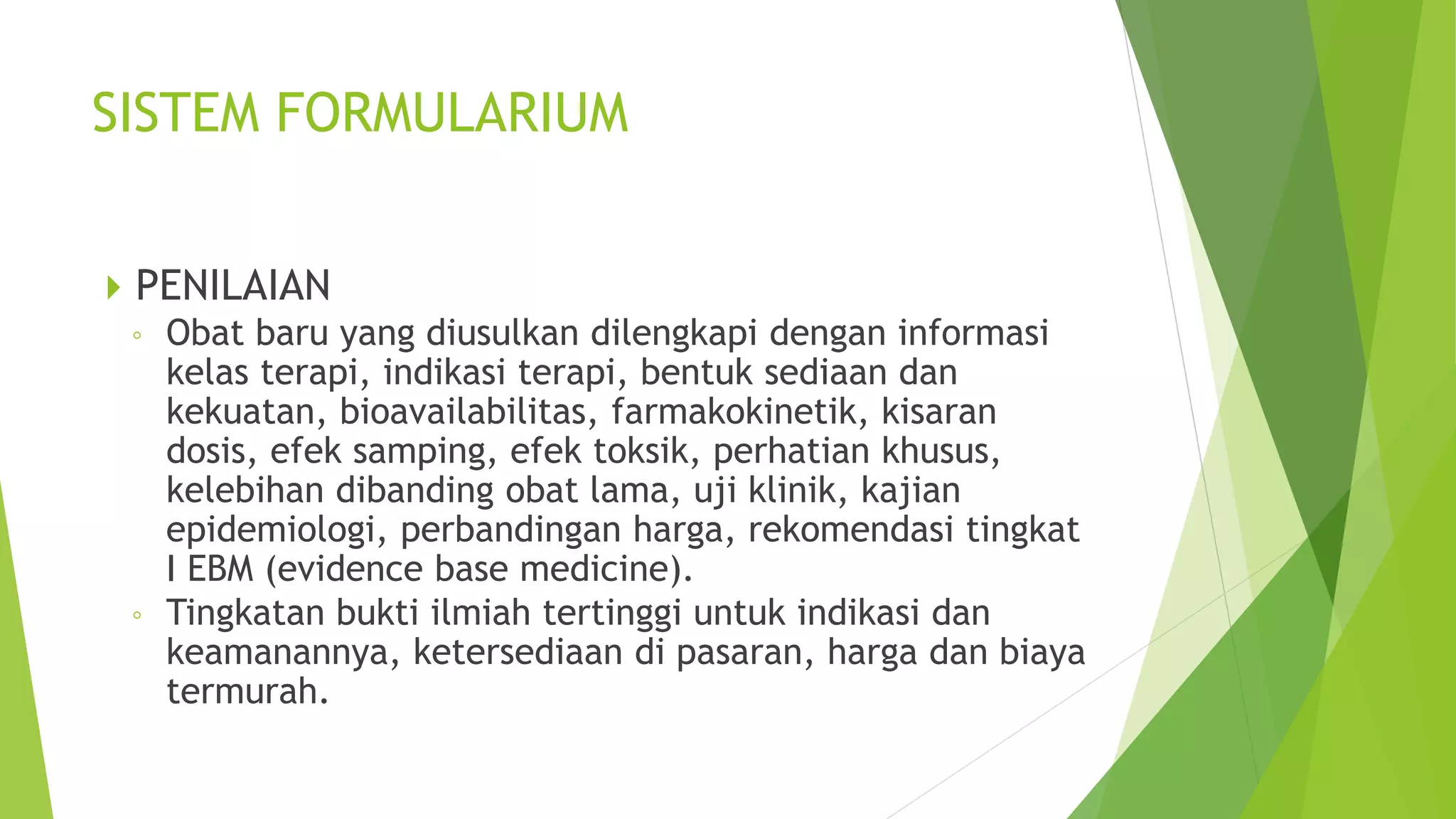Formularium Obat Rumah Sakit Islam Nyai Ageng Pinatih Pptx