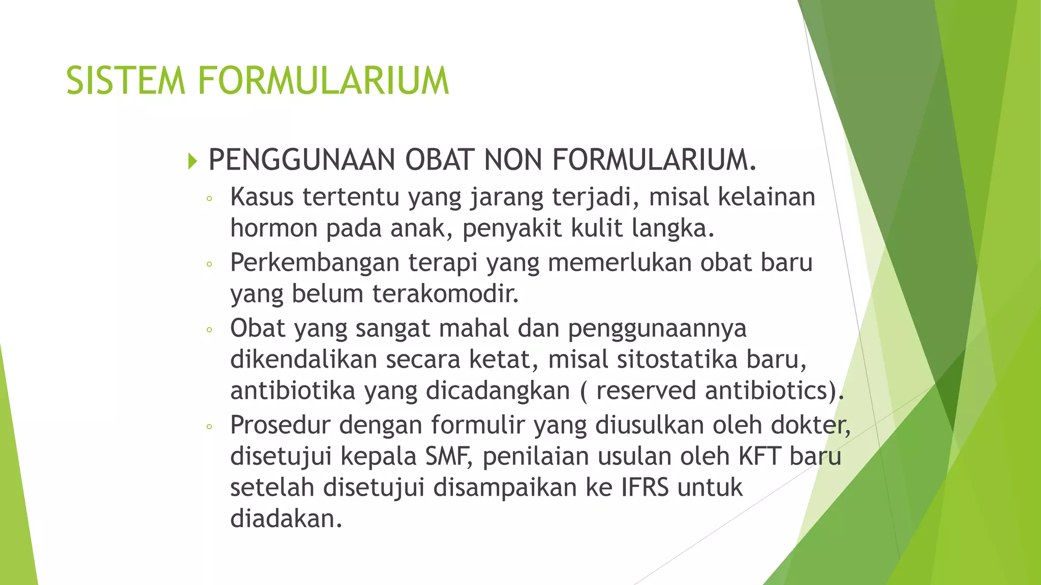 Formularium Obat Rumah Sakit Islam Nyai Ageng Pinatih Pptx
