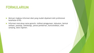 Formularium obat Rumah Sakit Islam Nyai Ageng Pinatih.pptx