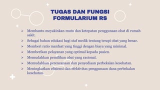 Formularium Rs Kel 2 Pptx