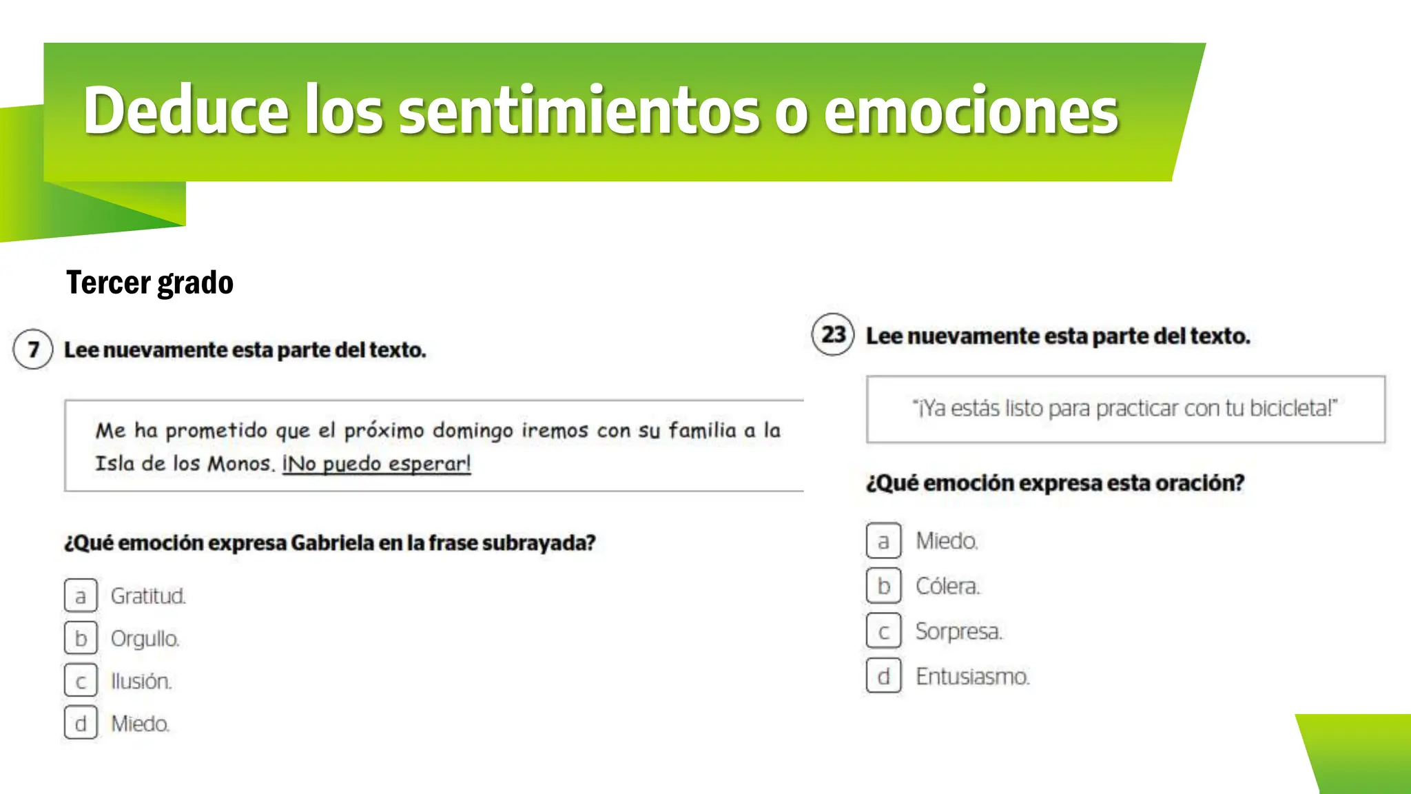 Formular preguntas inferenciales par evaluaciones de comprensión ...