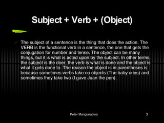 Basic English Structure | PPT