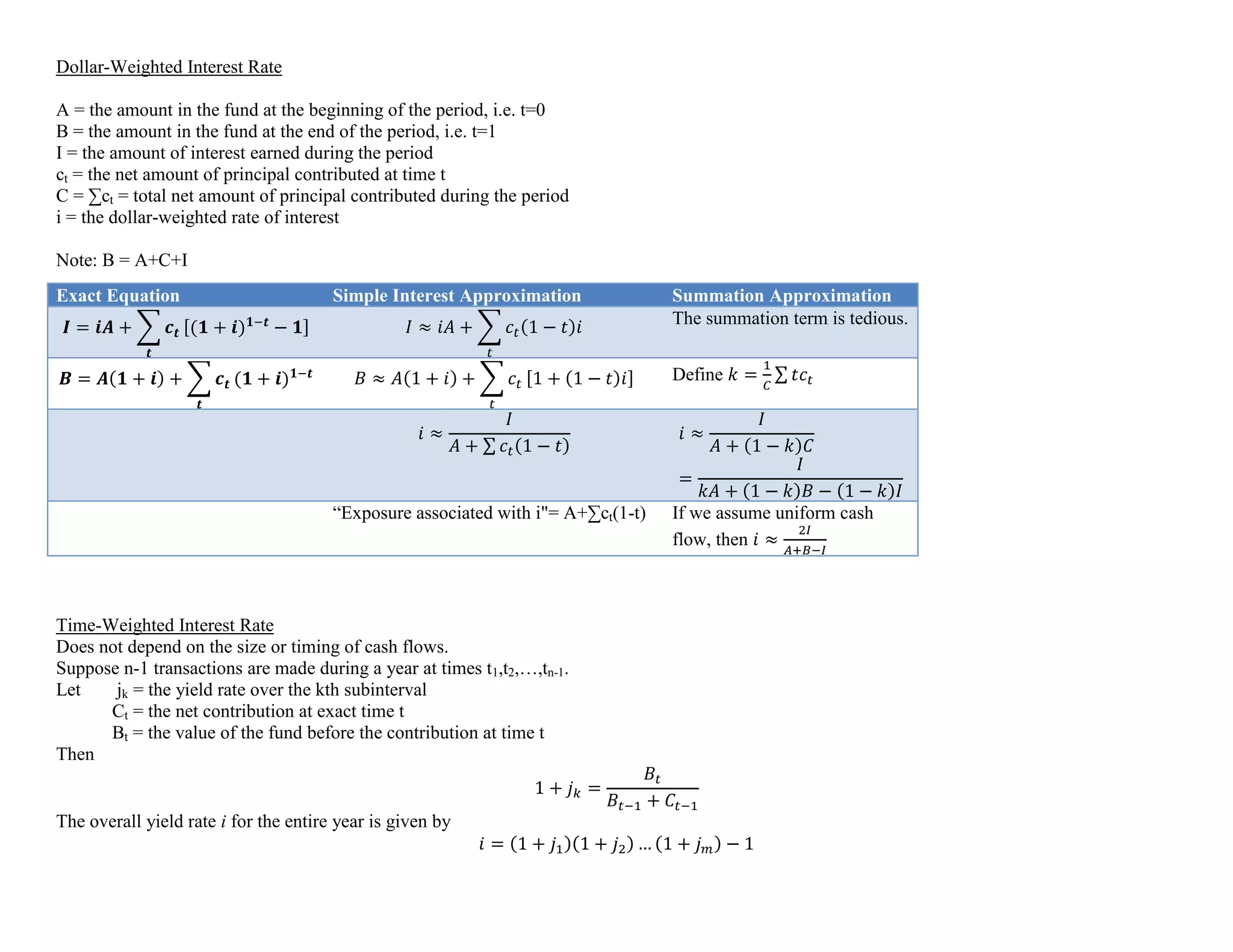 Formulas | PDF