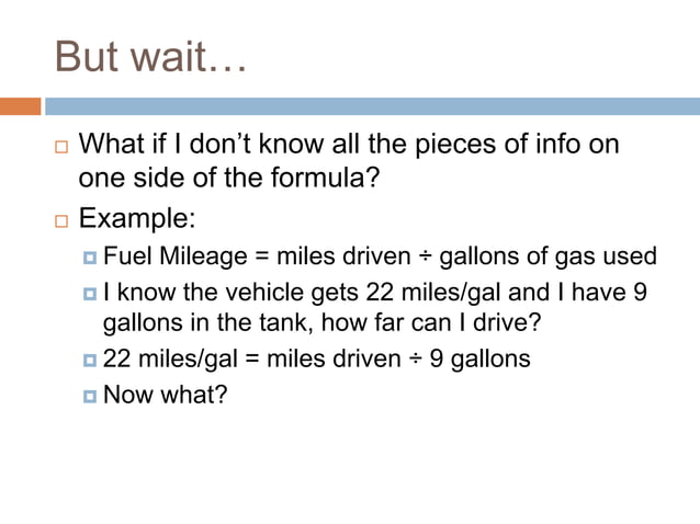!Math Formulas for Automotive Mechanics! | PPT