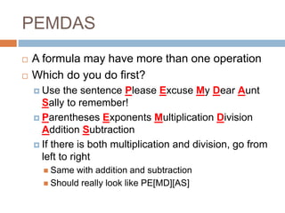 !Math Formulas for Automotive Mechanics! | PPT