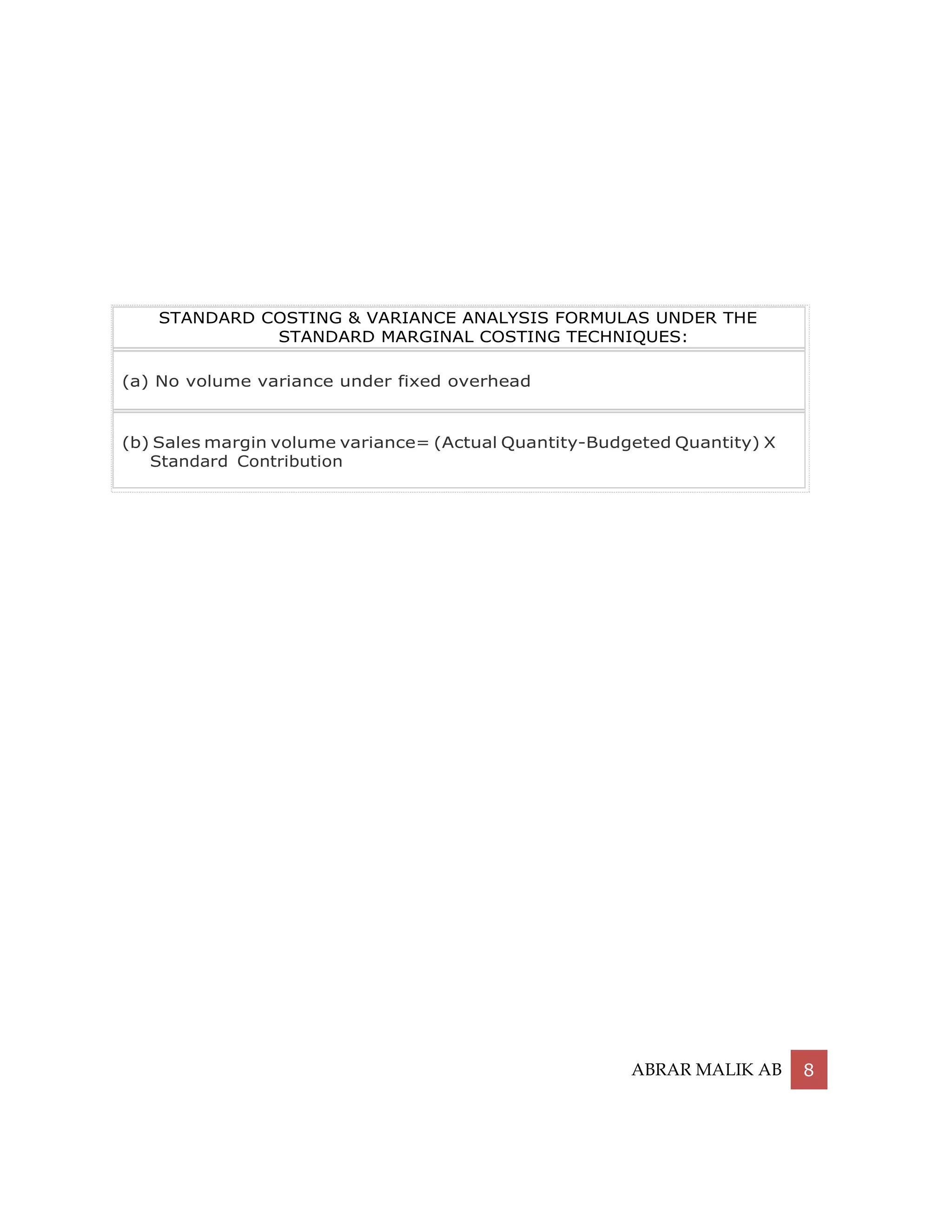 Accounting Formulas, Chart of Accounts, Dr/Cr Rule | PDF