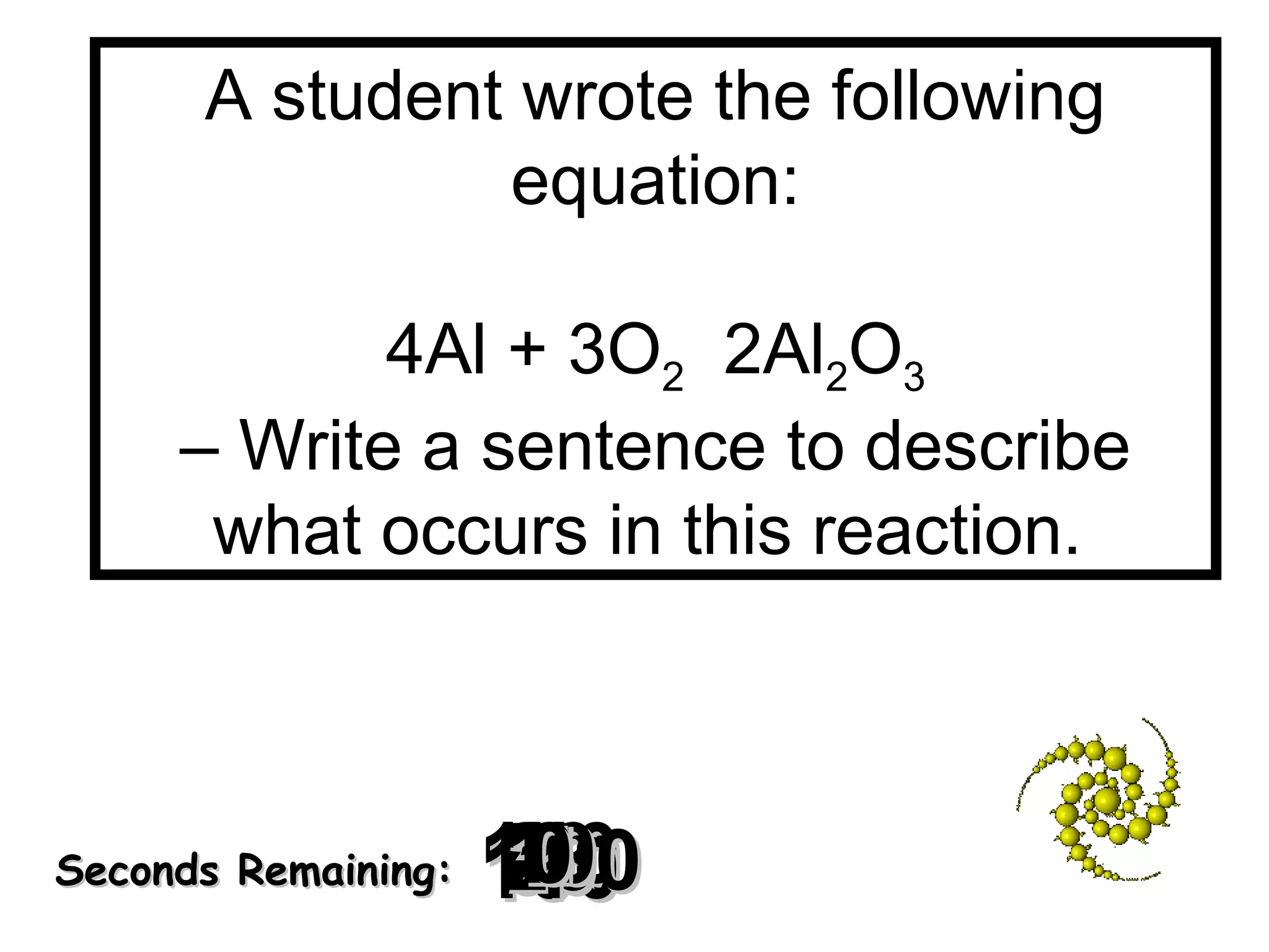 Chemical Formulas and equations | PPT