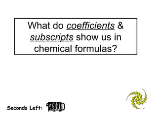 Chemical Formulas and equations | PPT