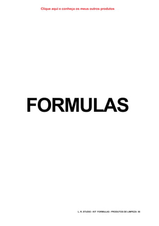Formulas cosmeticas portugues | PDF