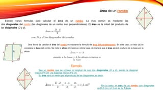 Formulas de areas | PDF