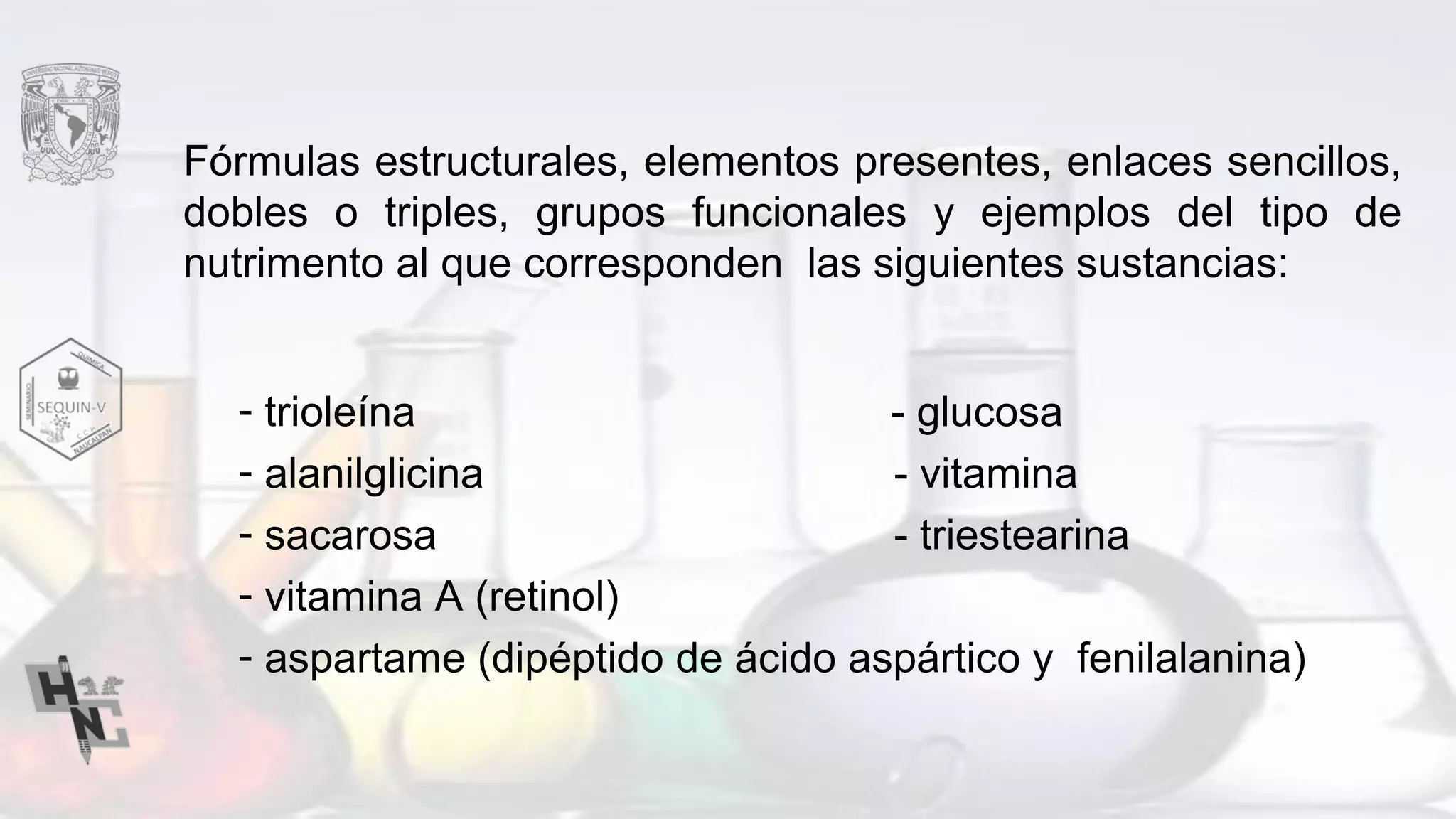 Formulas estructurales | PPT