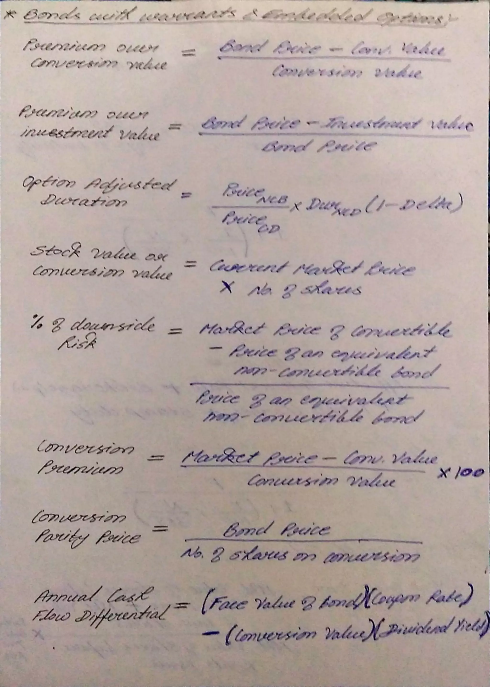 Formulas for financial markets | PDF | Business Accounting & Finance ...