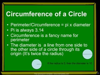Formulas for Geometry.ppt