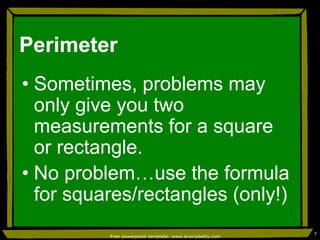 Formulas for Geometry.ppt
