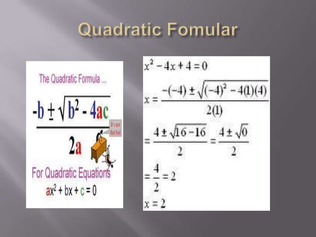 Formulas for maths | PPT