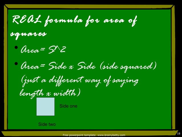 Formulas geometry | PPT