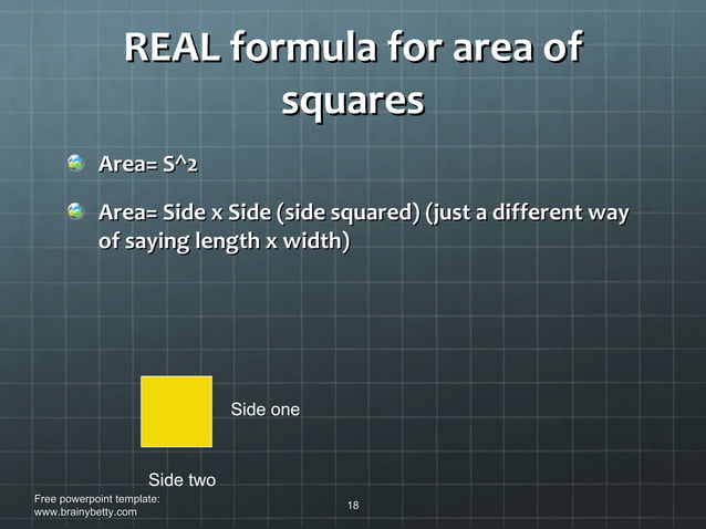 Formulas geometry | PPT