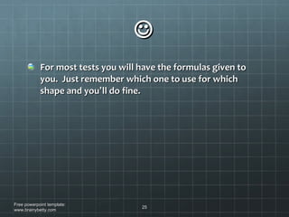 Formulas geometry | PPT