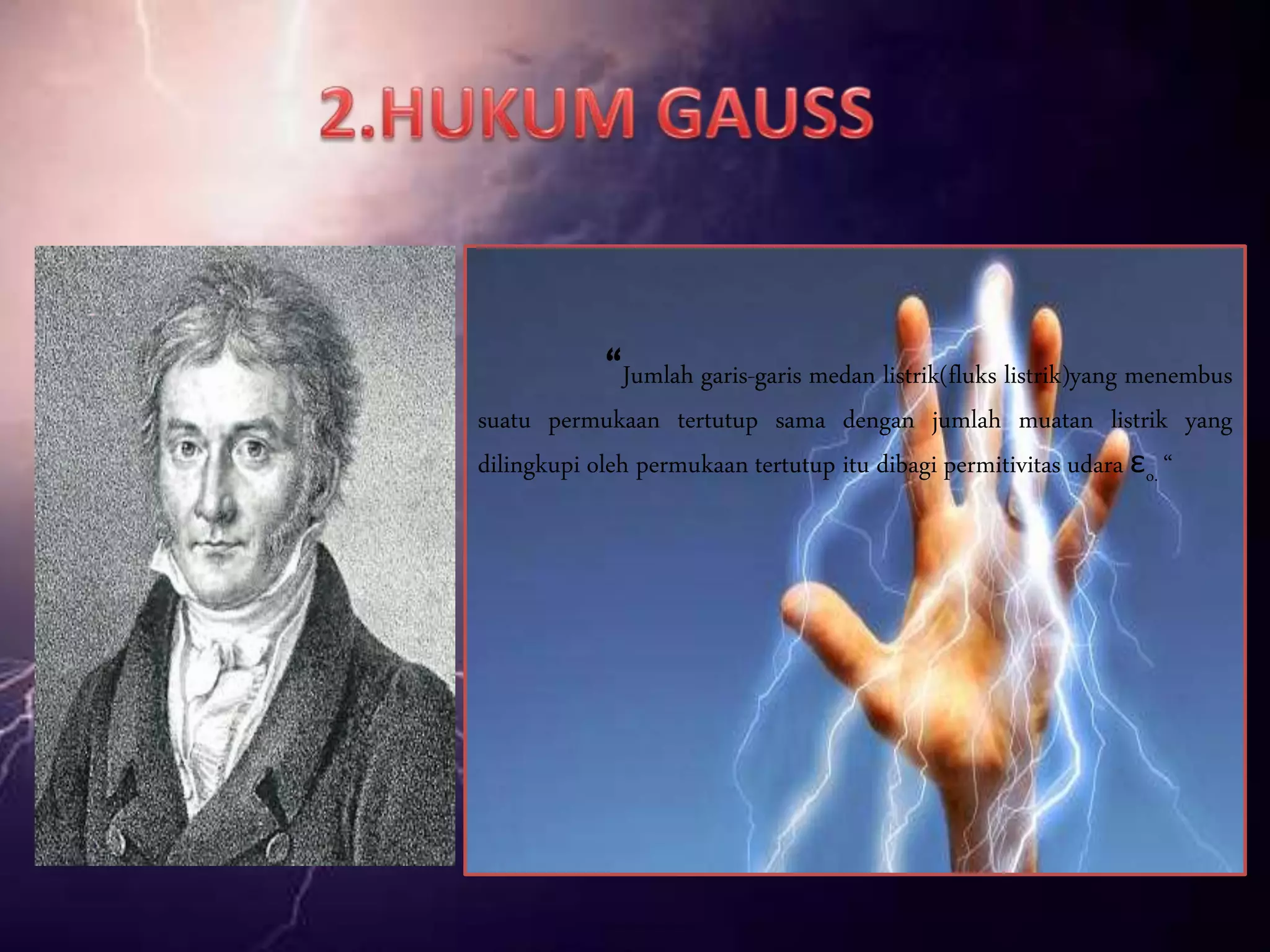 Fisika Formulasi hukum gauss | PPT