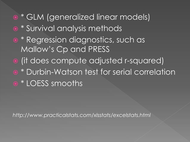 Formulas in ms excel for statistics(report2 in ict math ed) | PPT