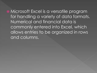 Formulas in ms excel for statistics(report2 in ict math ed) | PPTX ...