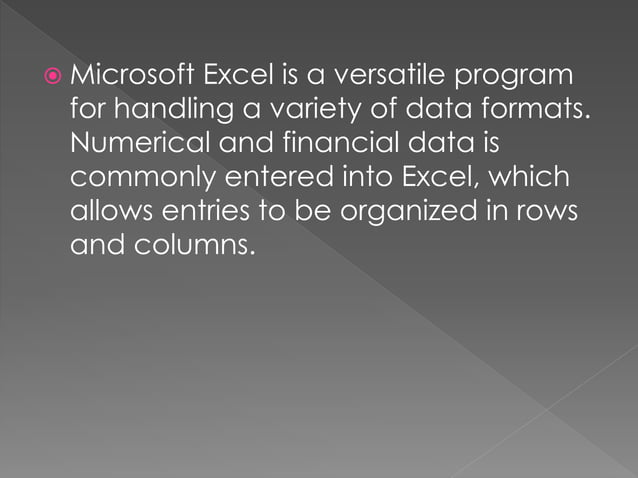 Formulas in ms excel for statistics(report2 in ict math ed) | PPTX ...